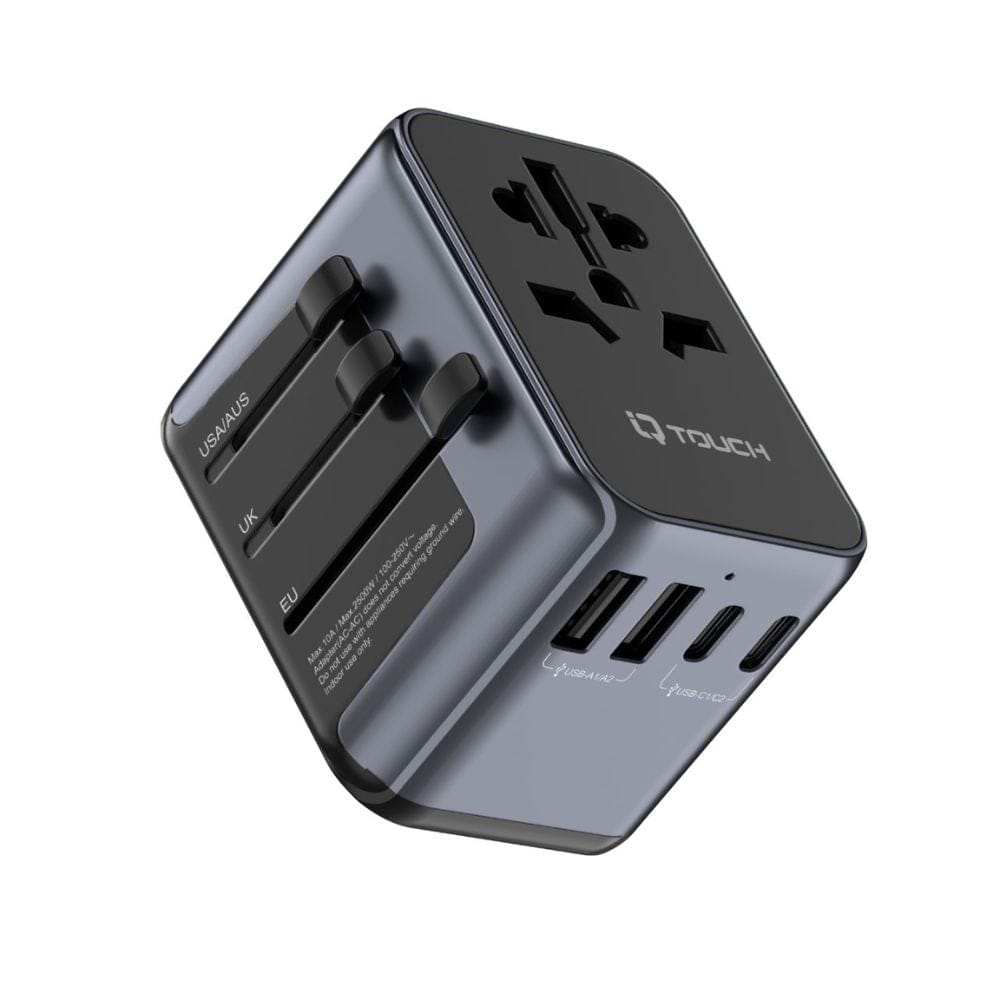 IQ TOUCH 30W GaN International Travel Adapter (Multi Socket) - WORLD-X