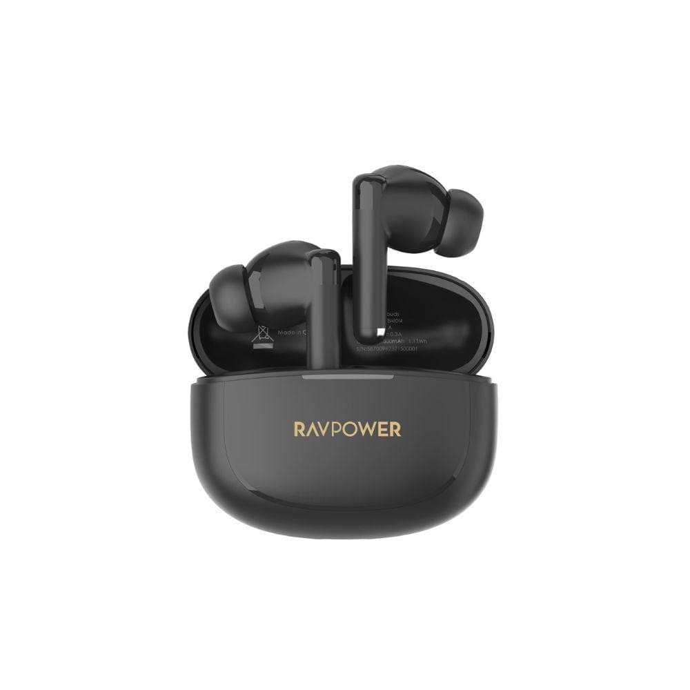 RAVPOWER True Wireless Bluetooth Earbuds (24H Playtime, ENC Clear Call