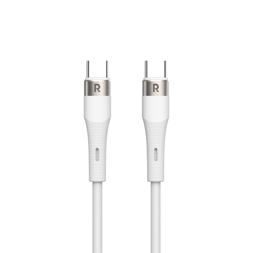 RAVPower 60W Type-C to Type-C Liquid Silicone + Aluminum Charging Cabl
