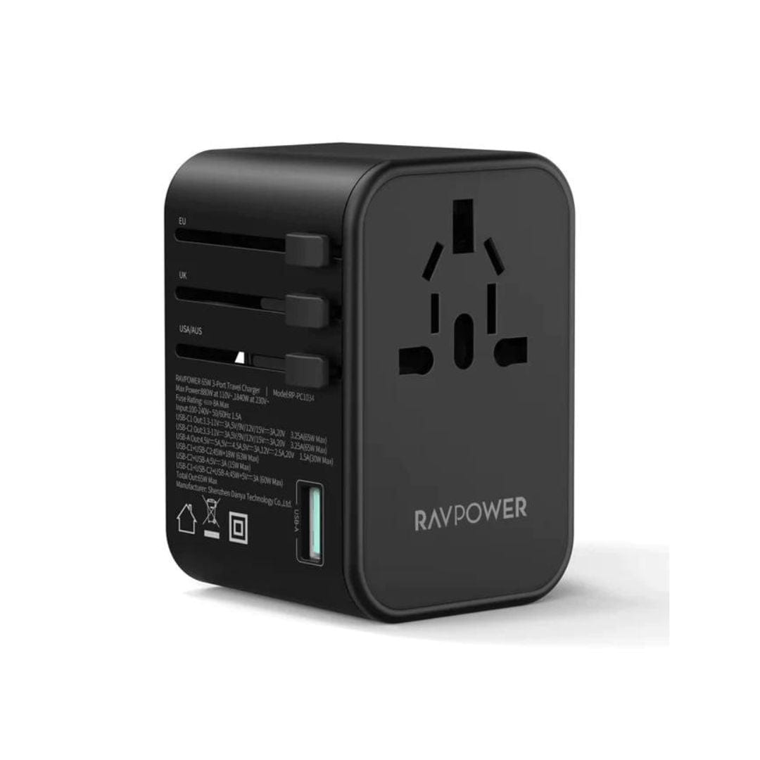 Shop Ravpower Universal Power Adapter in Uae | Electrongy